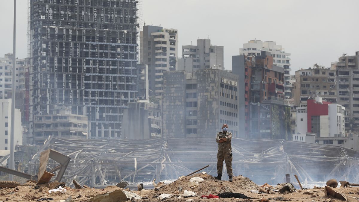 Beirut Explosion: Czech Rescue Team Continues to Search for Survivors