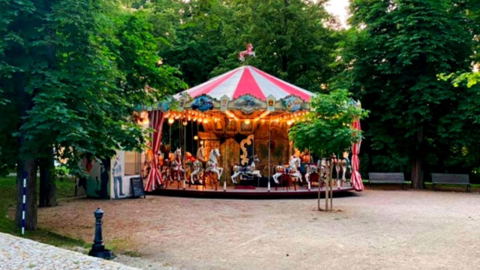 Unique 200-Year-Old Carousel Brought to Prague