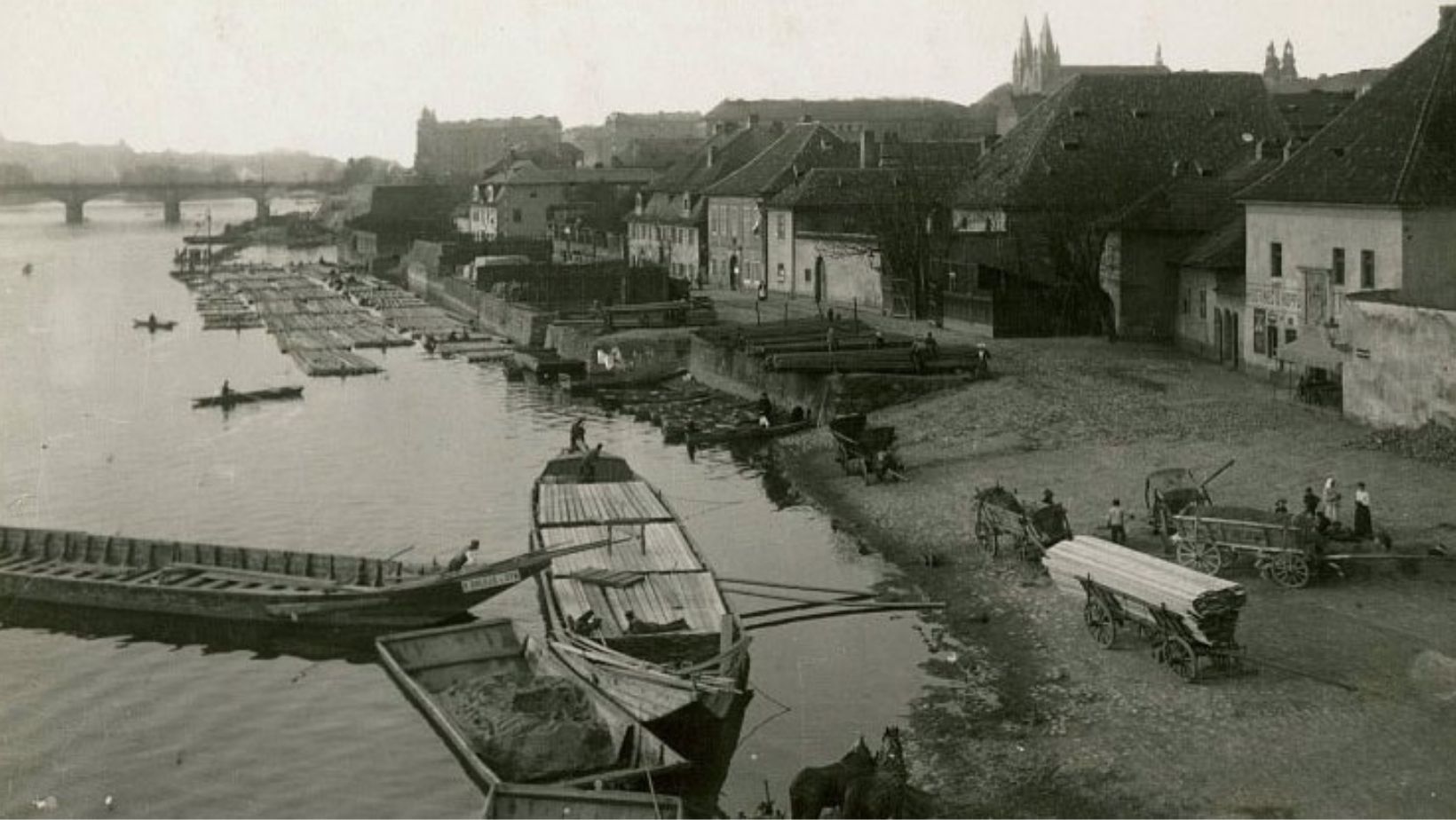 Historic Photos Detail the Rich Past of Náplavka