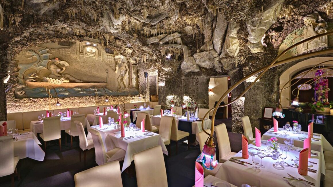 Triton Restaurant: Gastronomic Art in a Stalactite Cave in Prague