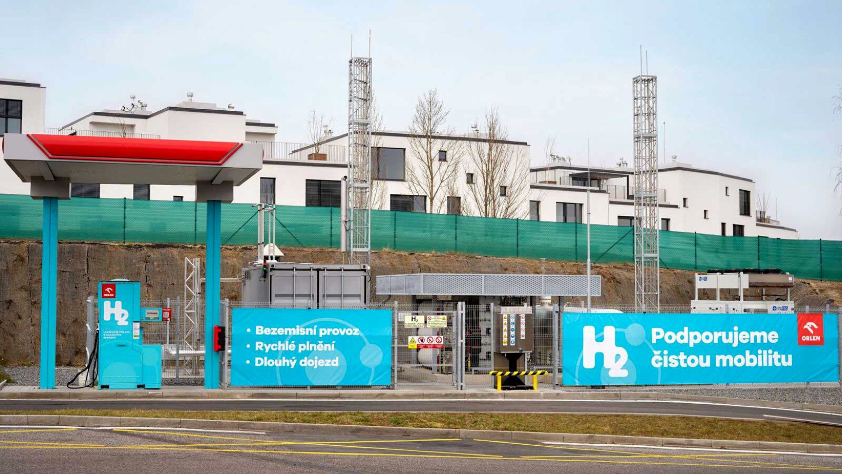 Prague’s First Hydrogen Car Fuel Station