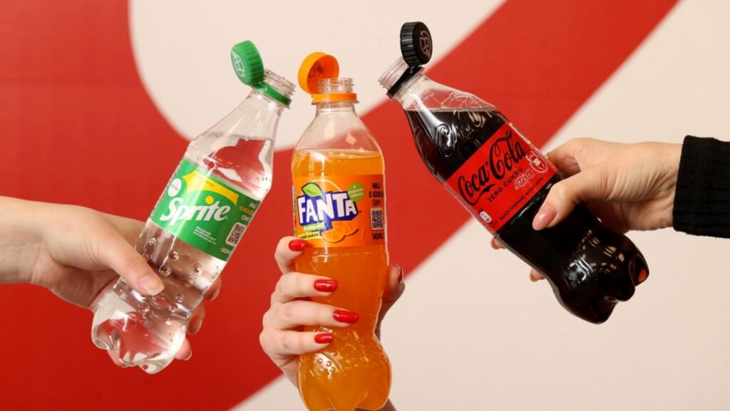 Coca-Cola Introduced to the Czech Market Bottles With Caps That Stay ...