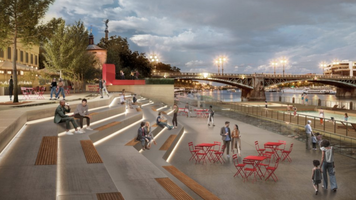 GALLERY: This is What the Embankment Under Letná Could Look Like