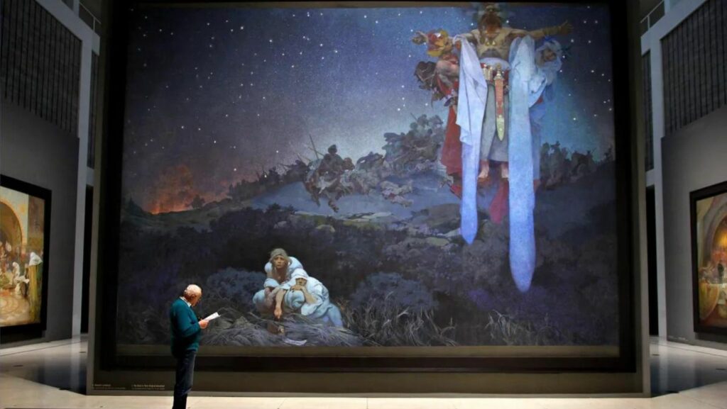 Mucha's Slav Epic Future: Draft Agreement for Savarin Palace in Prague